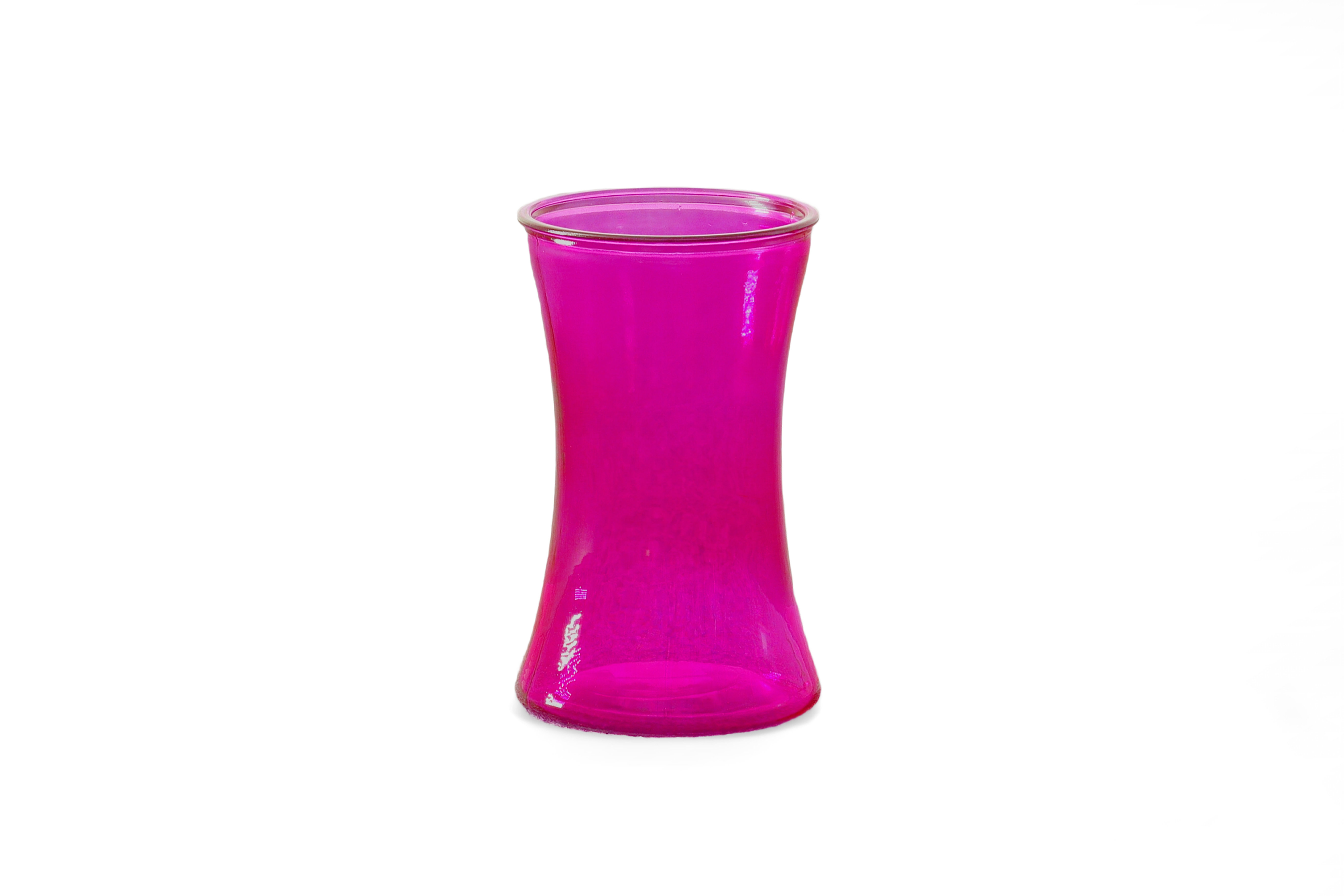 Wrought Studio™ Glass Gathering Vase Pink | Wayfair