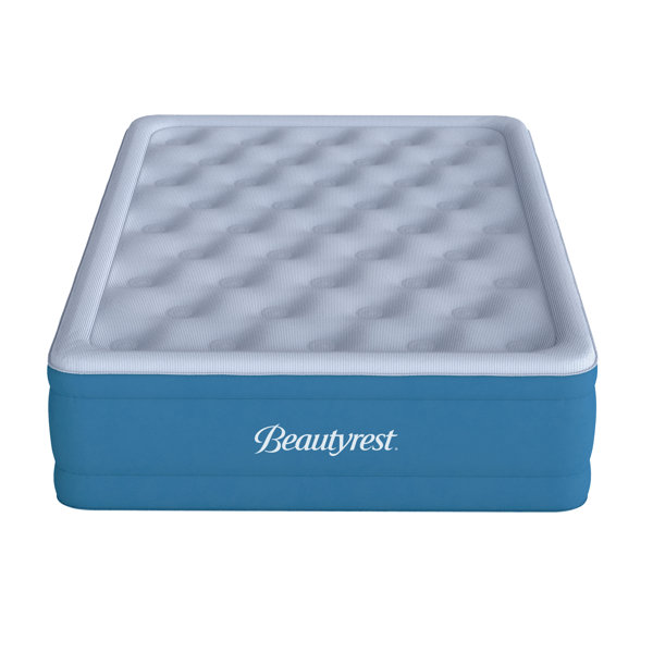 Beautyrest Comfort Plus 17" Inflatable Air Mattress, Built-in Pump ...