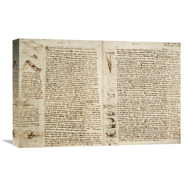 Vault W Artwork 'The Codex Hammer' by Leonardo Da Vinci - Graphic Art ...