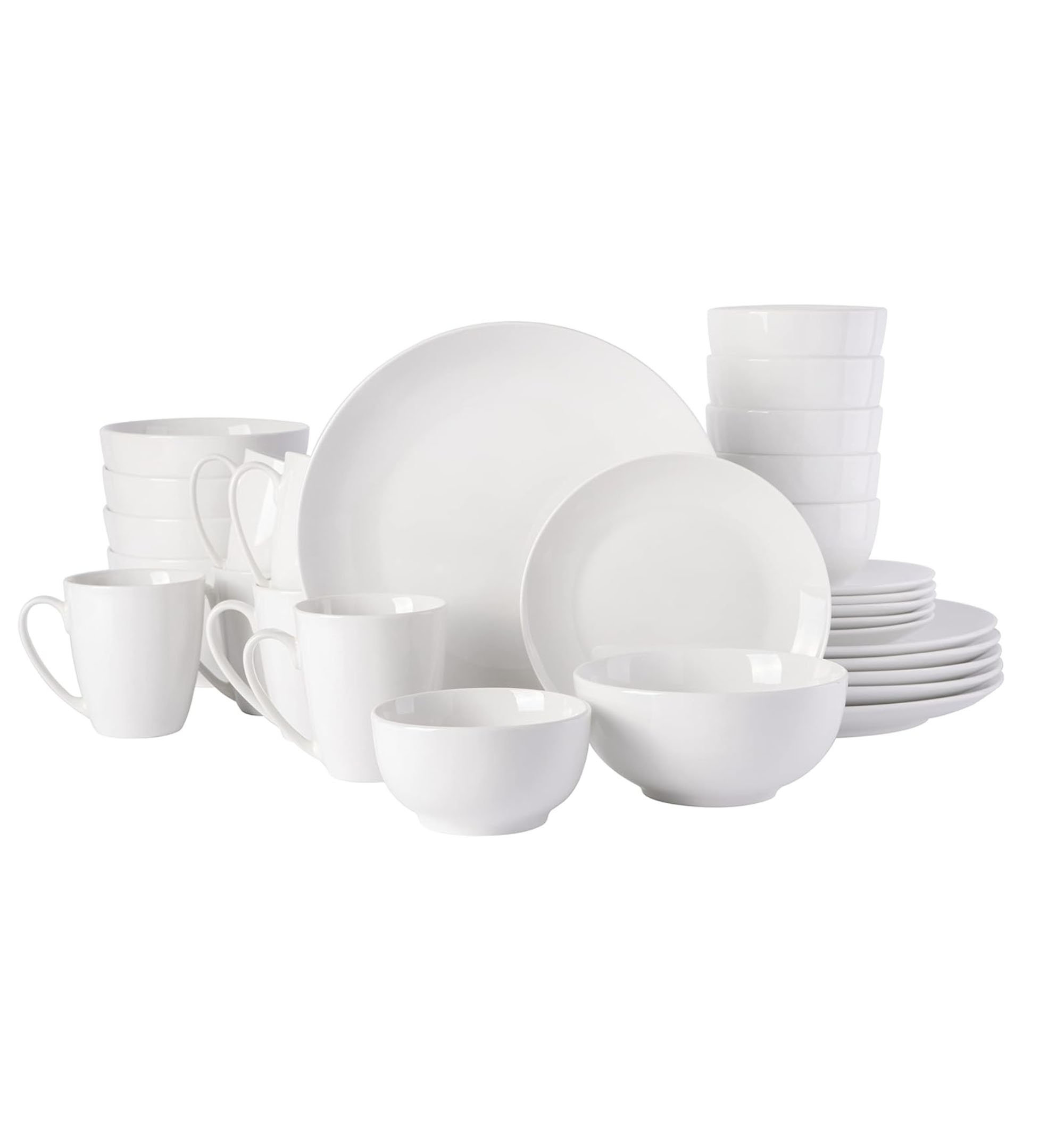 Latitude Run® Buffet Porcelain Dinnerware Set, Service For 6 ,30Pcs ...