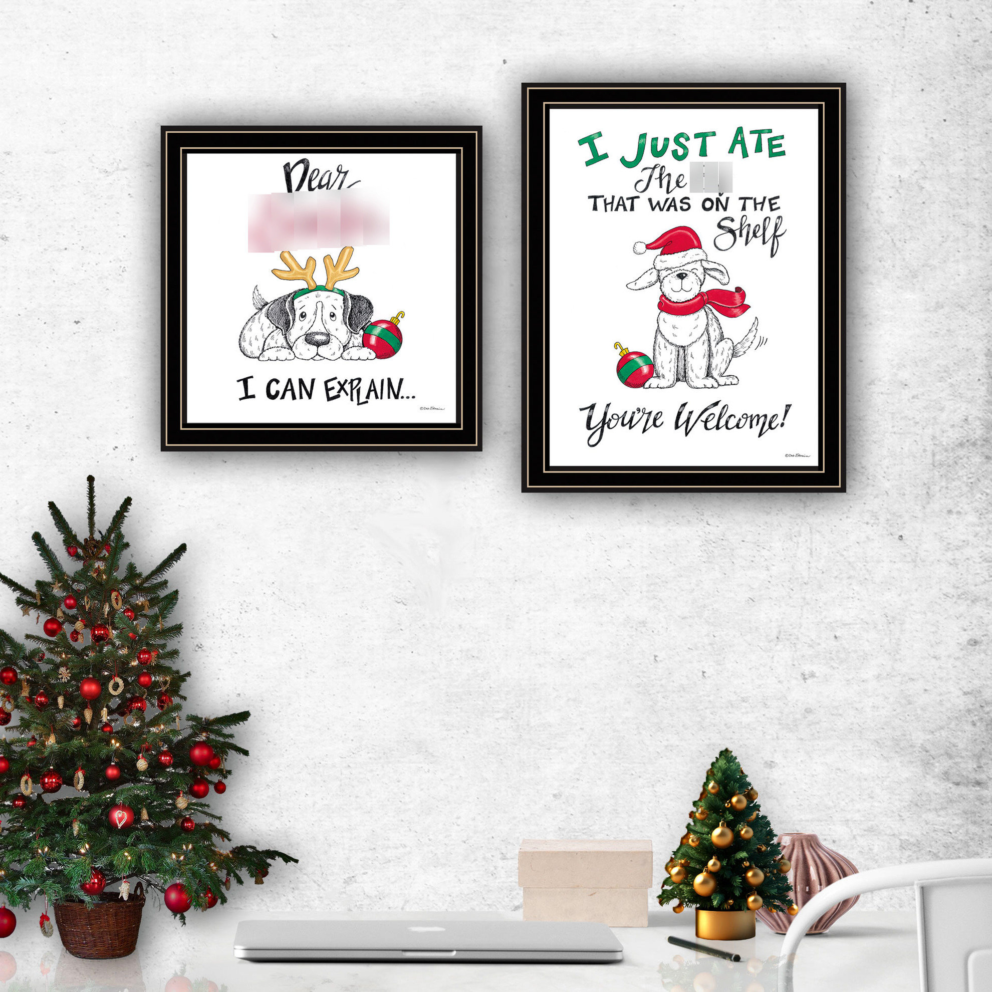 Trinx Modern Home Decor Wall Art: Dear , I Can Explain. Living Room. 14 ...