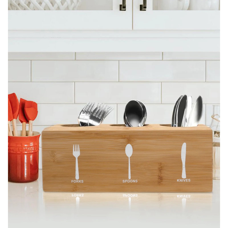 Rebrilliant Countertop Flatware Organizer & Reviews | Wayfair