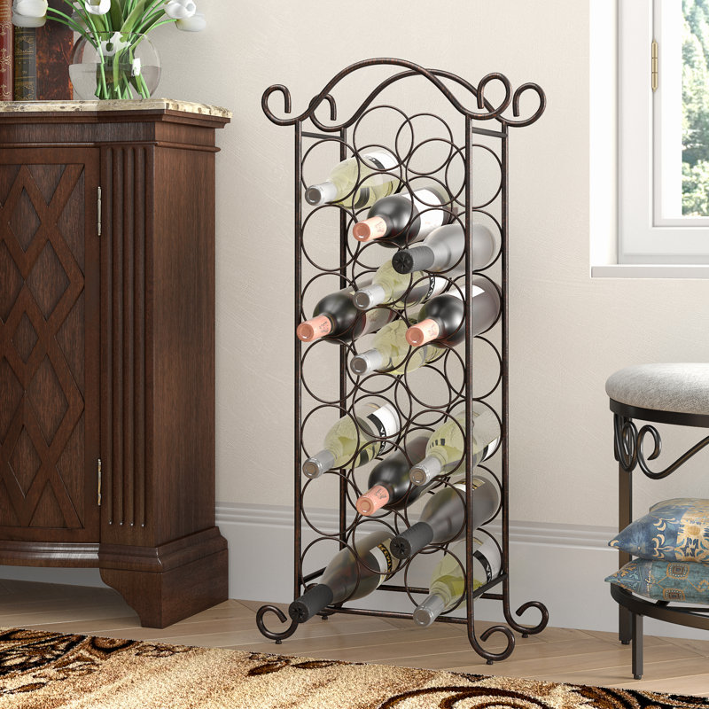 Kelly Clarkson Home Marjorie 20 Bottle Floor Wine Bottle Rack & Reviews ...