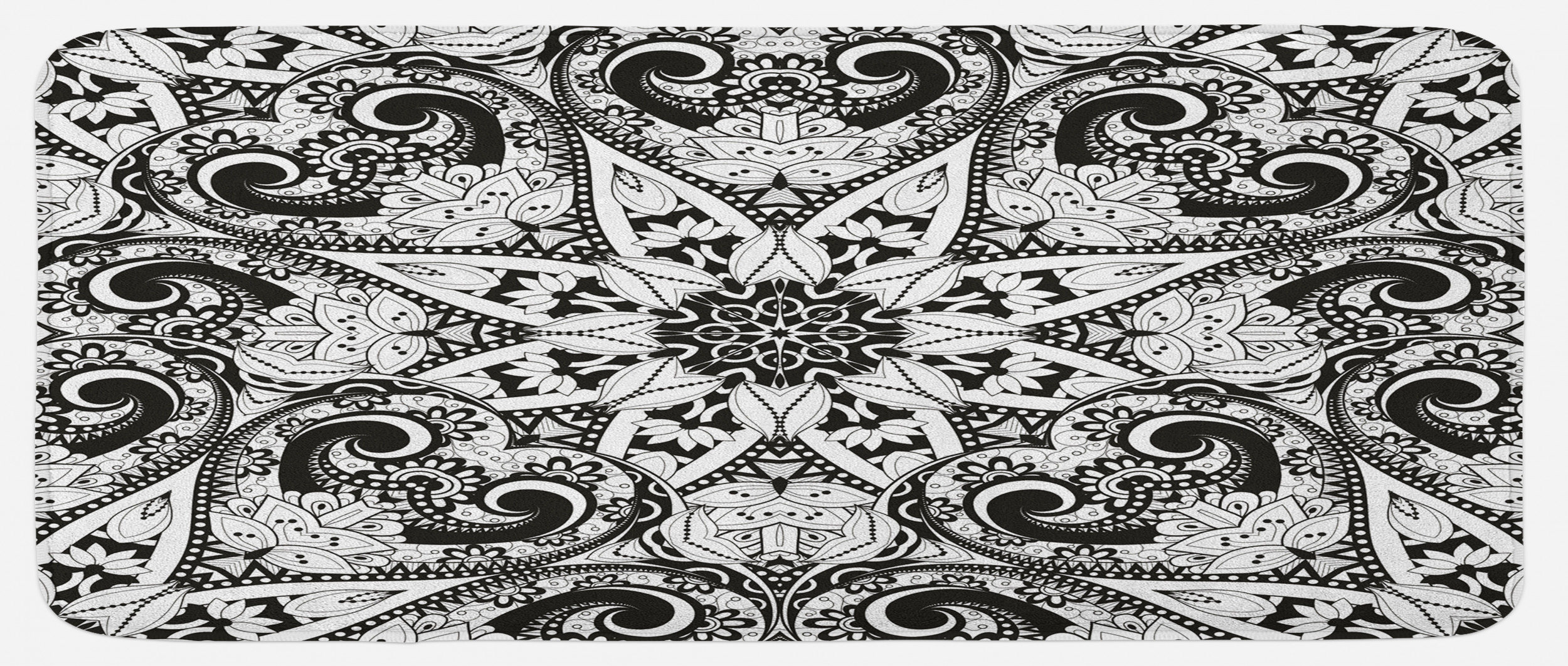 East Urban Home Eastern Style Lace Like Universe Pattern With Middle ...