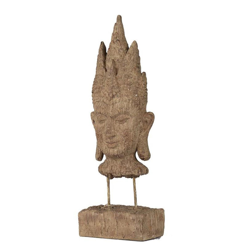 World Menagerie Vax Buddha Head Bust & Reviews | Wayfair