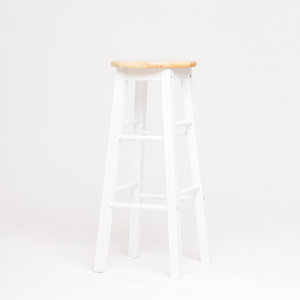Winston Porter Robin Solid Wood Counter Stool & Reviews | Wayfair