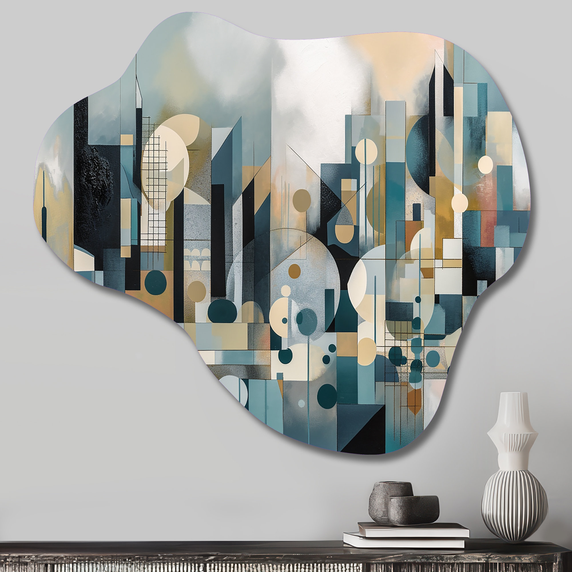 Brayden Studio® Transcending Reality III - Asymmetrical Abstract ...