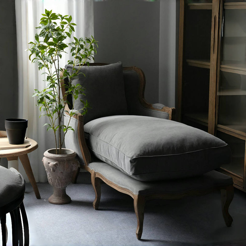 Smith Thera Vintage Indoor Chaise Lounge Upholstered Chaise Lounge ...