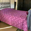 Cozy Line Home Fashion Camara Purple/Blue/Fushica Cotton Reversible 3 ...