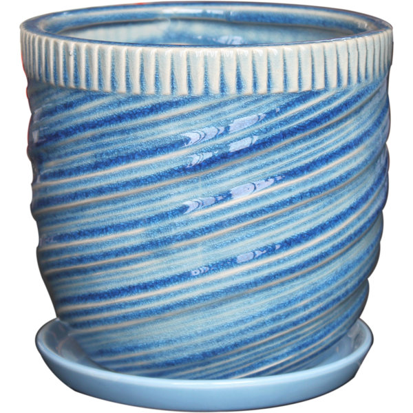 Rosecliff Heights Abernathy Ceramic Indoor Pot Planter & Reviews | Wayfair