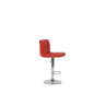 Red Barrel Studio® BAR STOOL In Red, Chrome | Wayfair