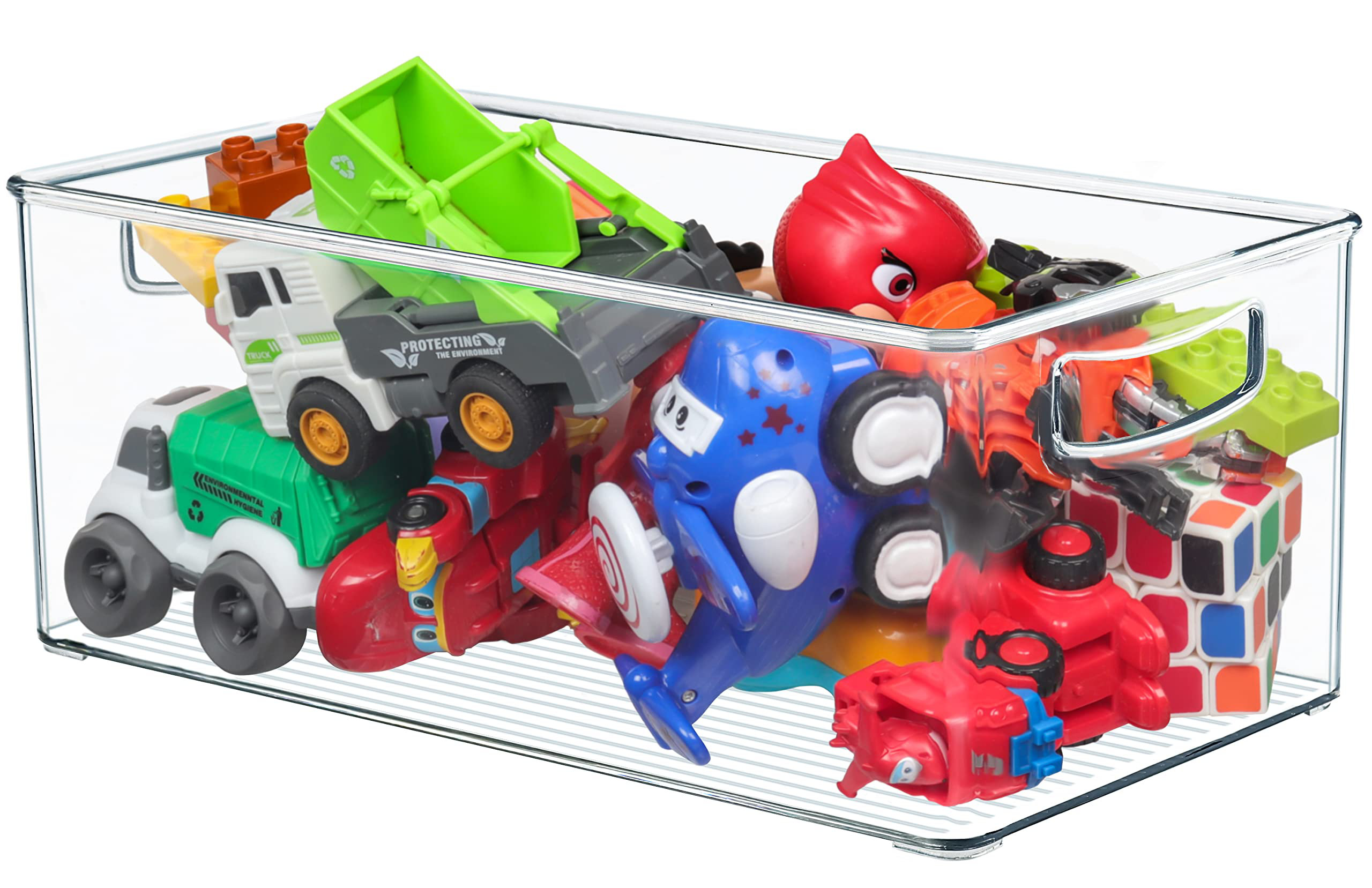 Latitude Run® 2-Pack Straight Edge Stackable Food Storage Organizers ...