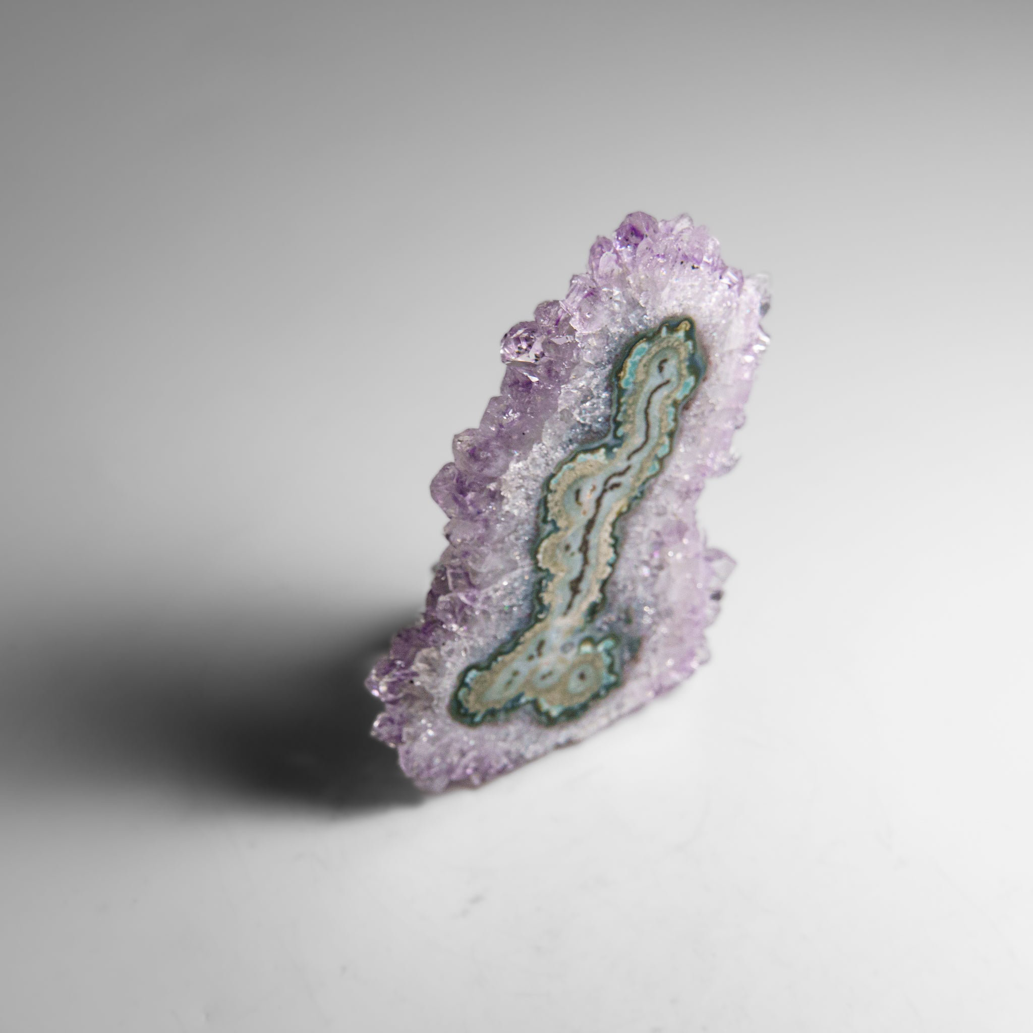 Astro Gallery of Gems Amethyst Stalactite Slice From Uruguay (59 Grams ...