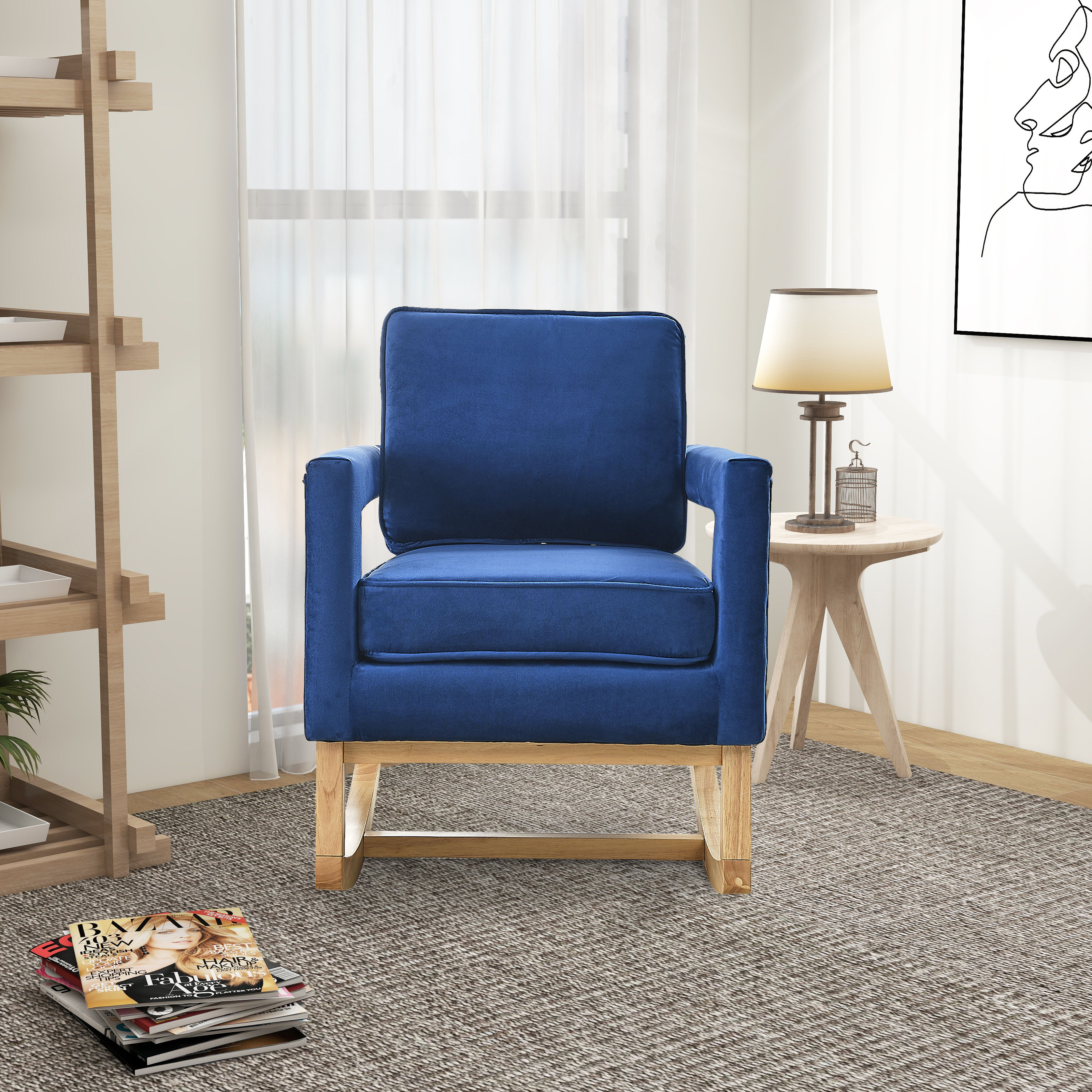 Latitude Run® Lovier Rocking Chair | Wayfair