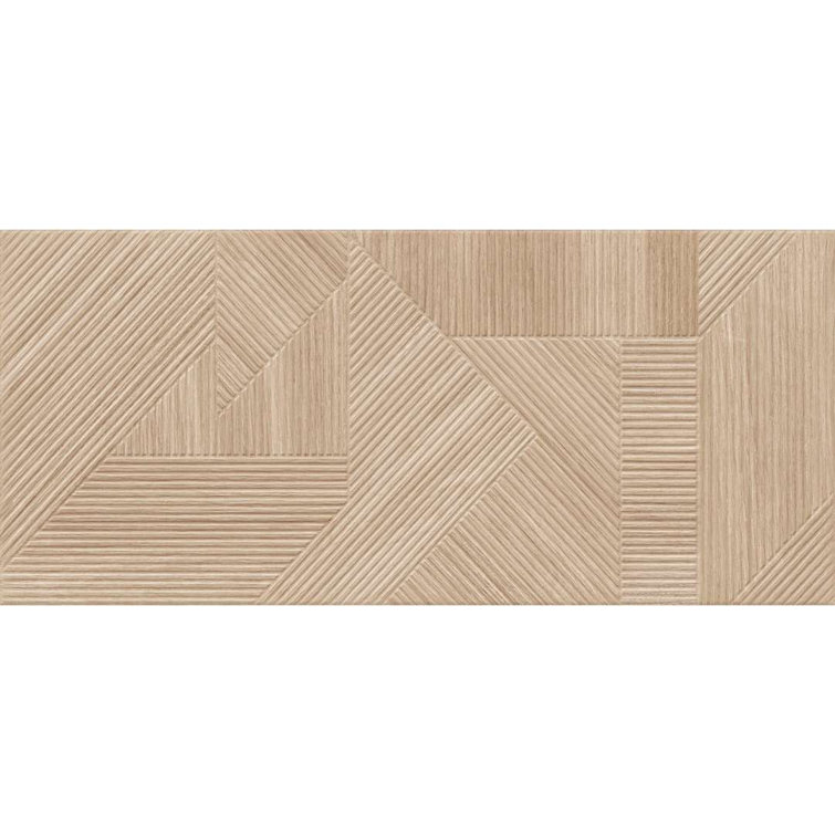 Long Island Mosaics & Tile Daintree 14" x 32" Haya Matte Ceramic Wall ...