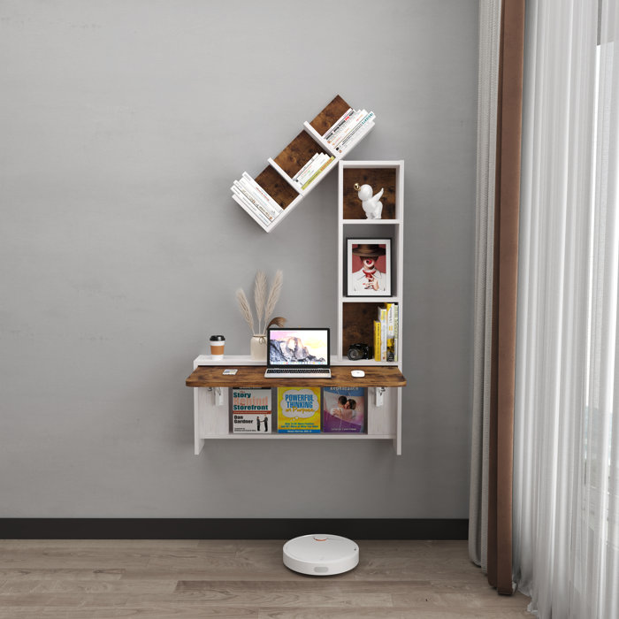 Latitude Run® Deprato Floating Desk | Wayfair