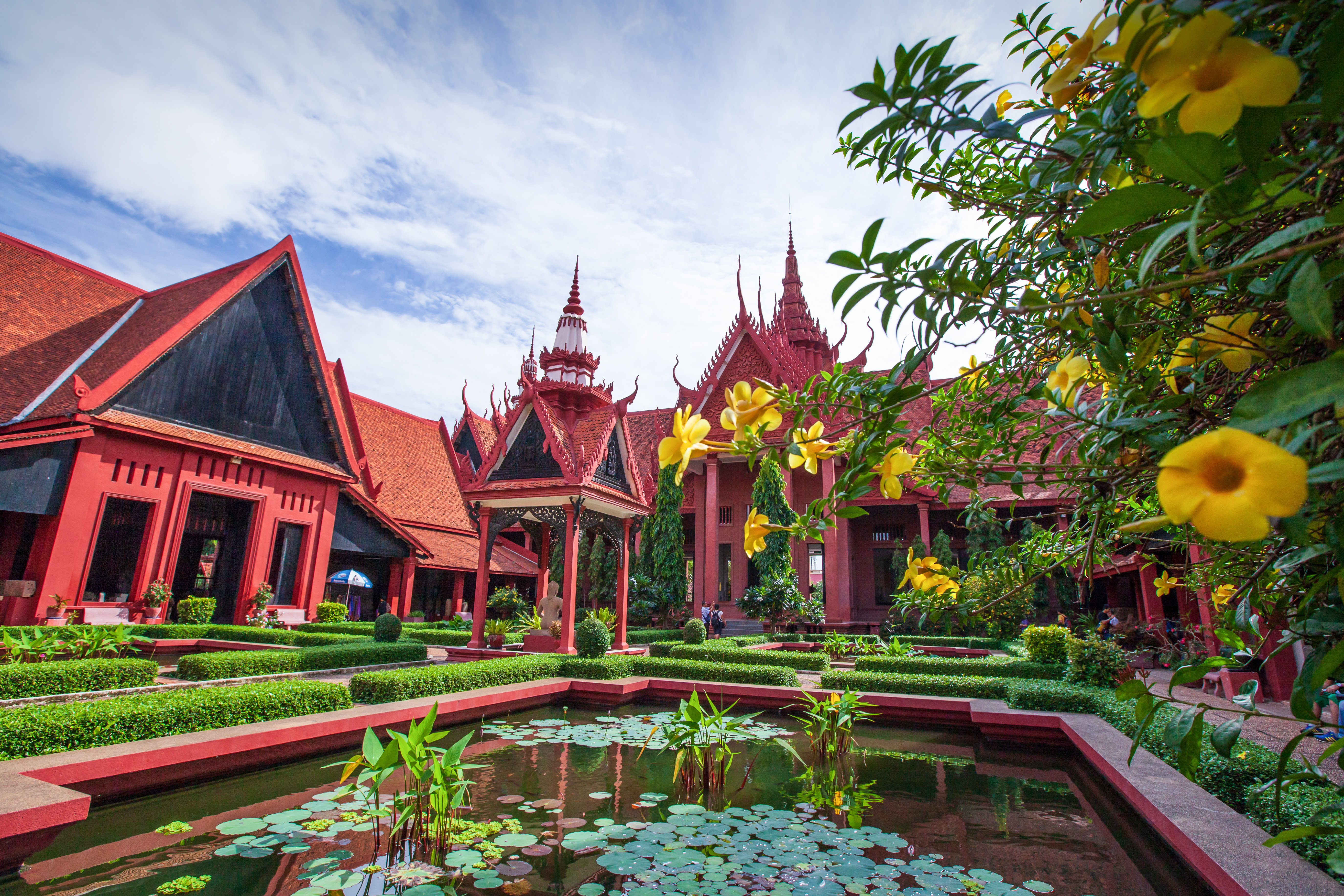 Ebern Designs Traditional Khmer Architecture On Canvas by Tanes Ngamsom ...