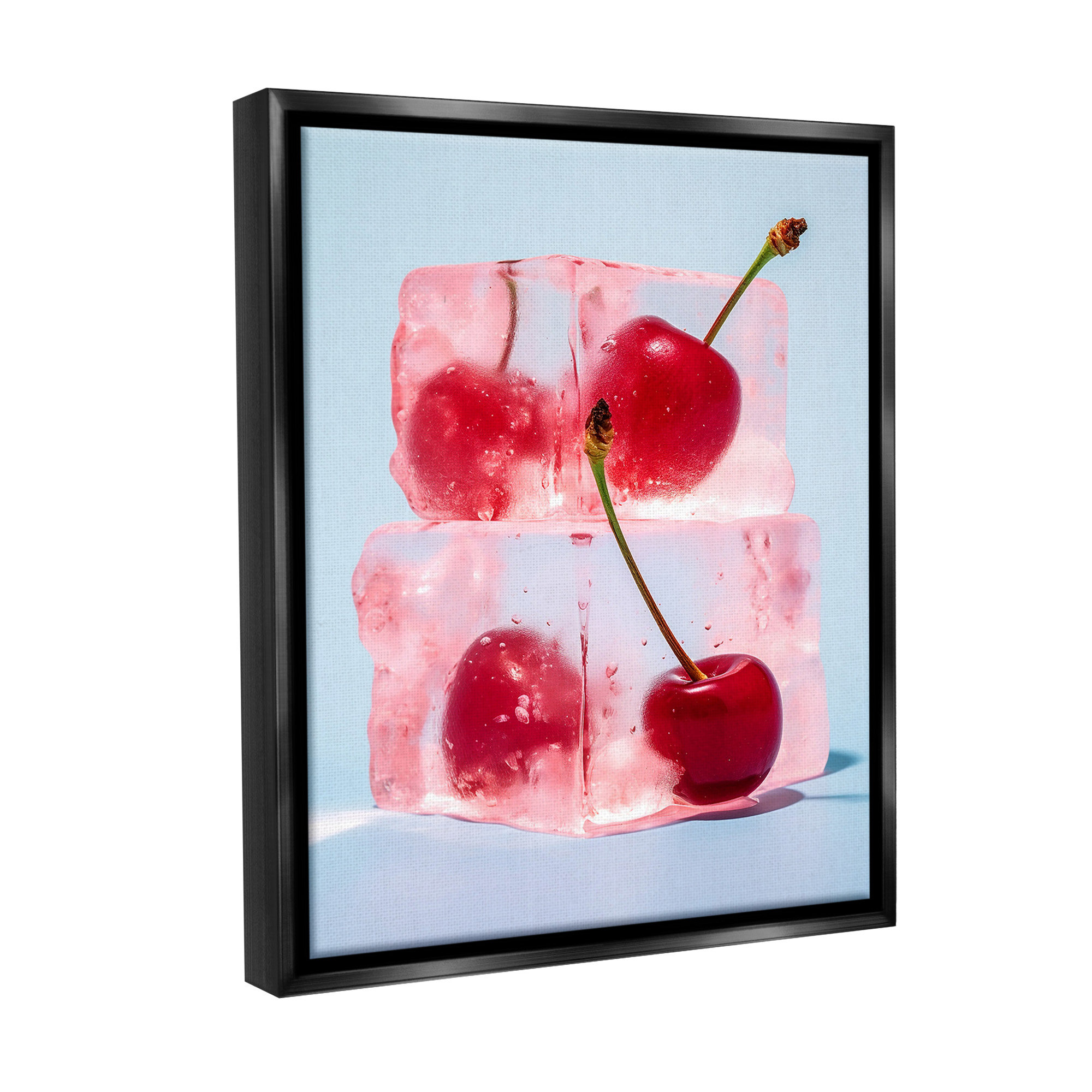 Ivy Bronx " Cherry Ice Cubes " on Canvas | Wayfair
