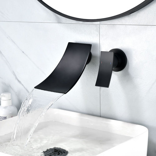 mascopper Wall Mounted Single-handle Bathroom Faucet & Reviews | Wayfair
