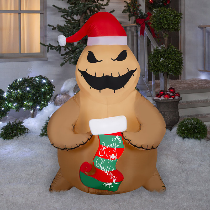 Gemmy Industries Christmas Inflatable Oogie Boogie with "Scary ...