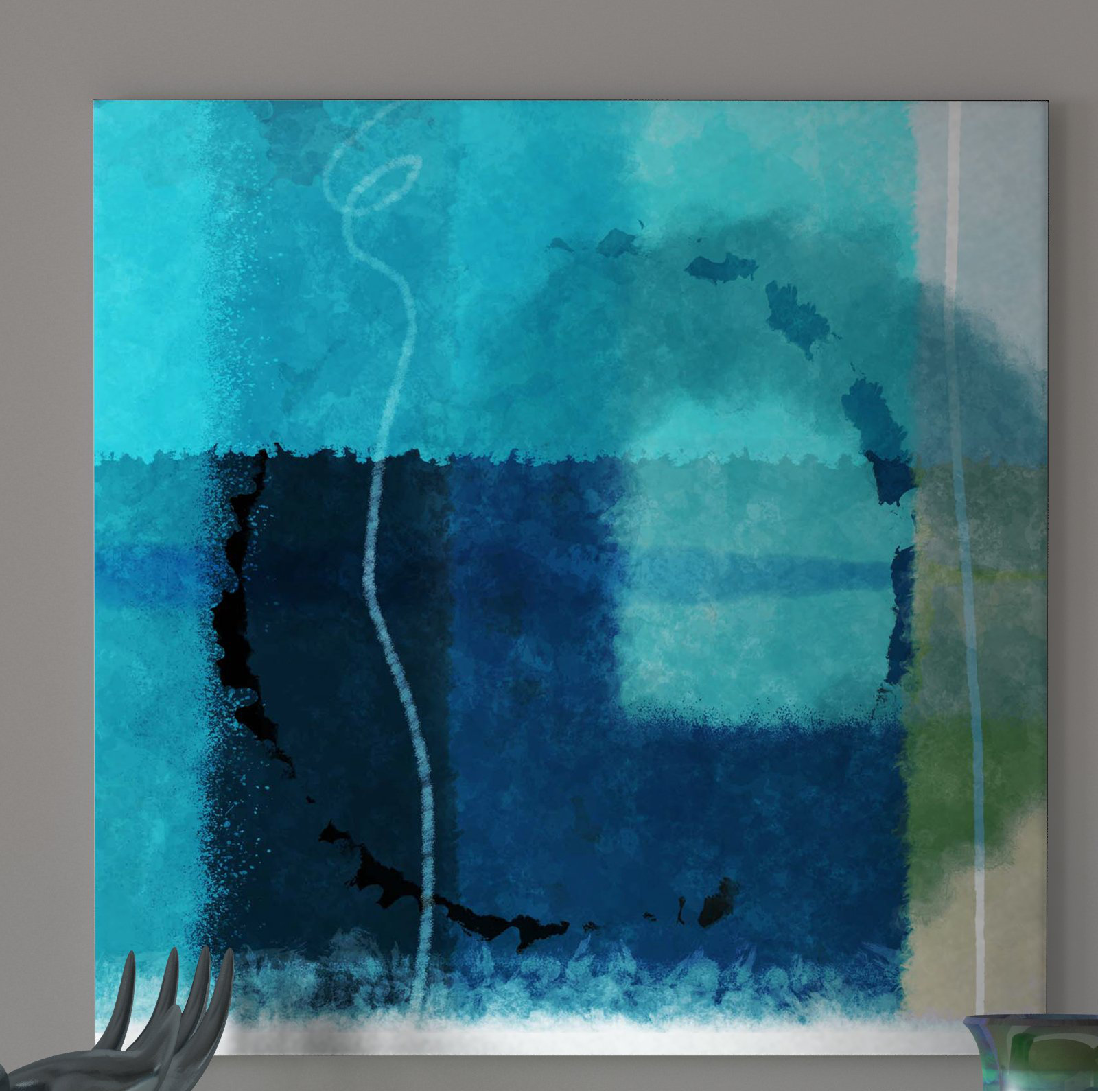 Wrought Studio™ Luxurious Breakthrough - Wrapped Canvas Painting Print ...