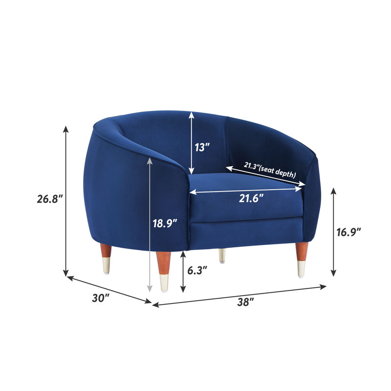 Rosdorf Park Galyn Upholstered Armchair & Reviews | Wayfair