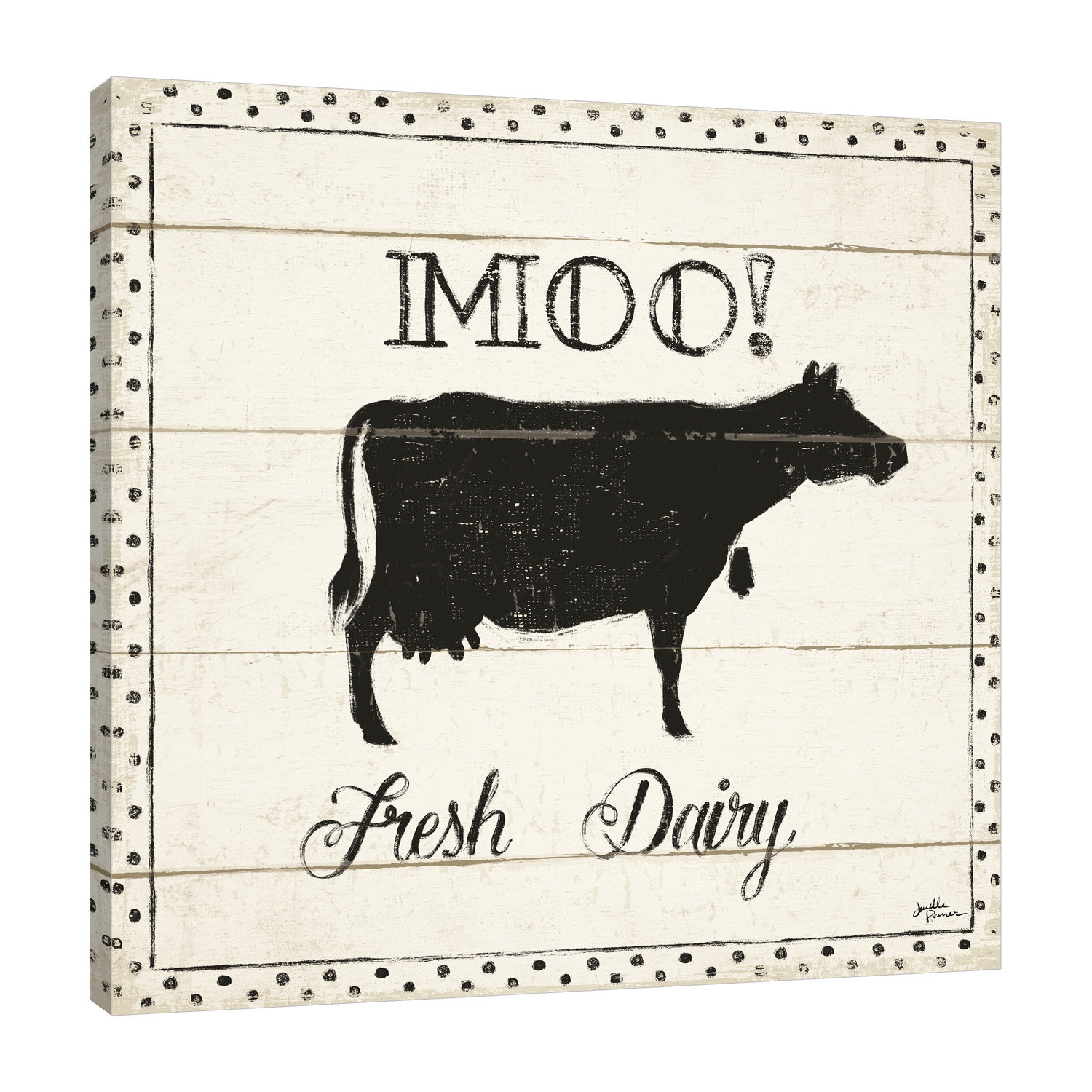 Jaxson Rea Country Thoughts VI by Janelle Penner - Wrapped Canvas ...