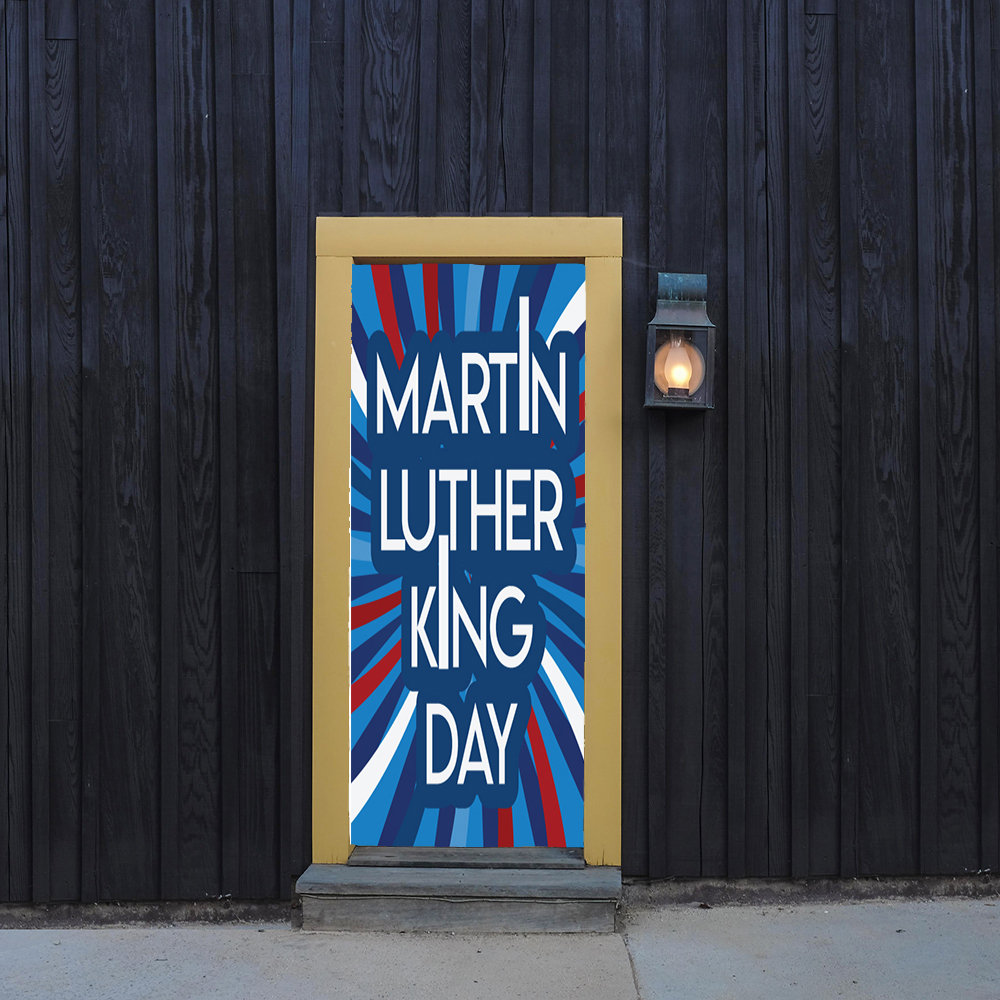 The Holiday Aisle® Martin Luther King Poster Door Mural - Wayfair Canada