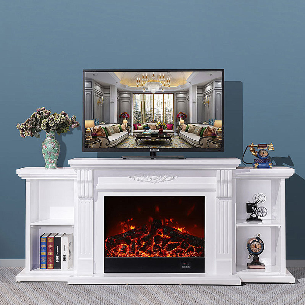 Bkoksety American Fireplace TV Storage Cabinet | Wayfair