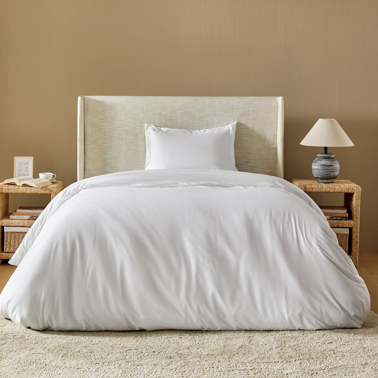 14 Karat Home Inc. Duvet Cover Set Polyester Duvet Cover & Pillowcases ...