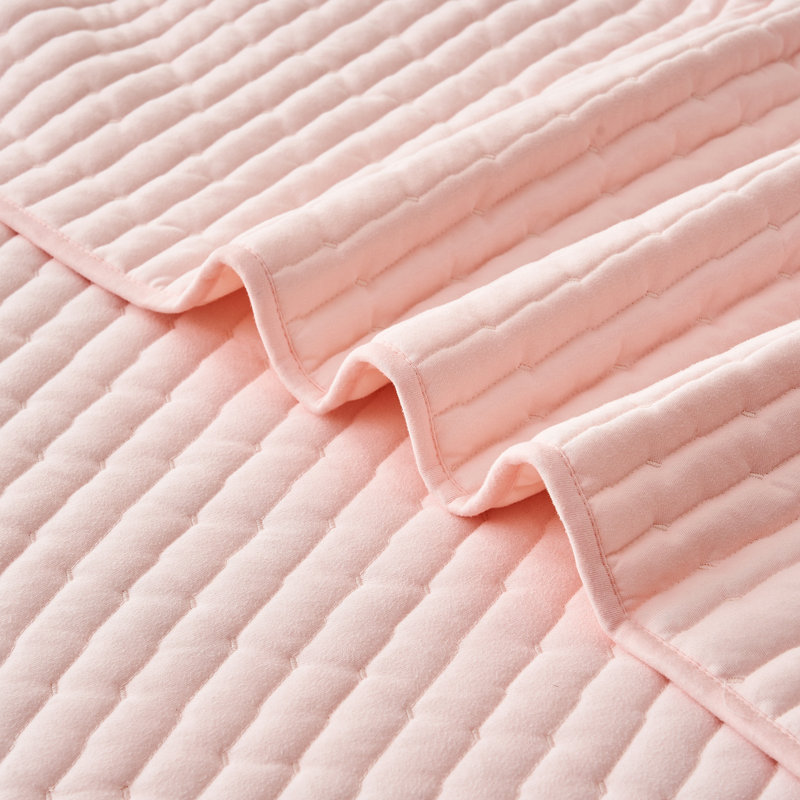 Wonderful Textile Wonderful Quilt Set Poly Jersey Knit & Reviews | Wayfair