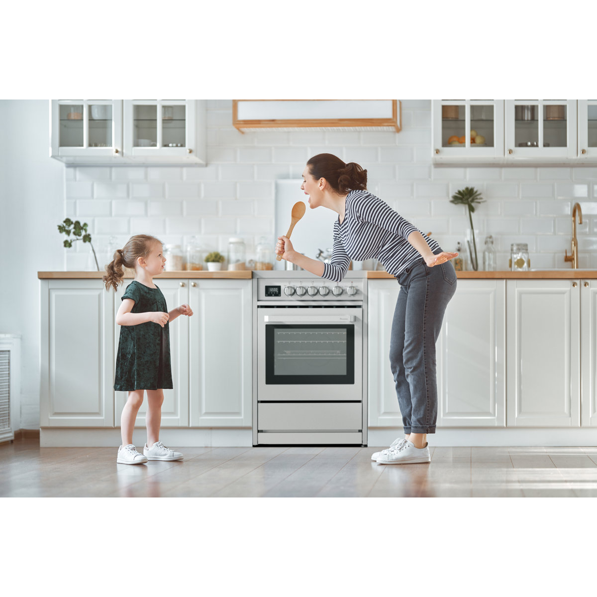 Rangaire 24 Inch Electric Range with PerfectCook Timer in Stainless ...