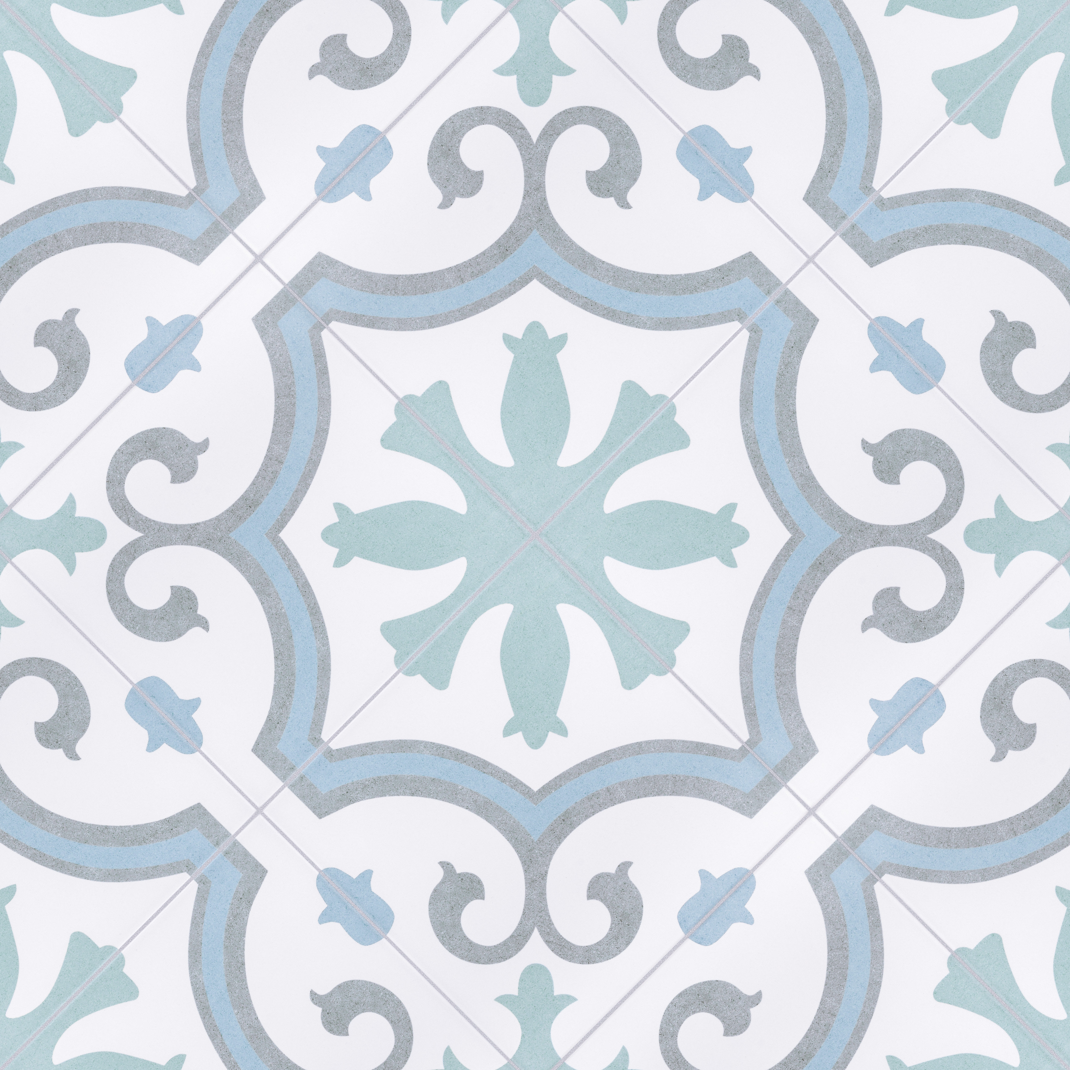 Merola Tile Lacour 10" x 10" Porcelain Patterned Wall & Floor Tile ...