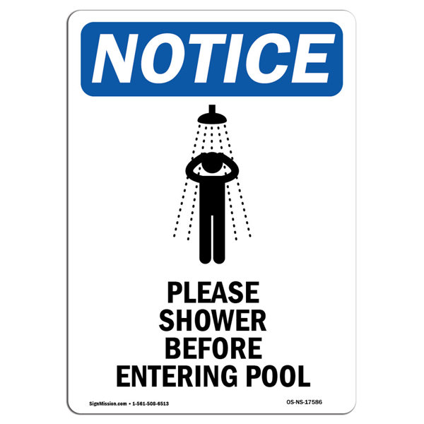 SignMission Please Shower Before Sign | Wayfair