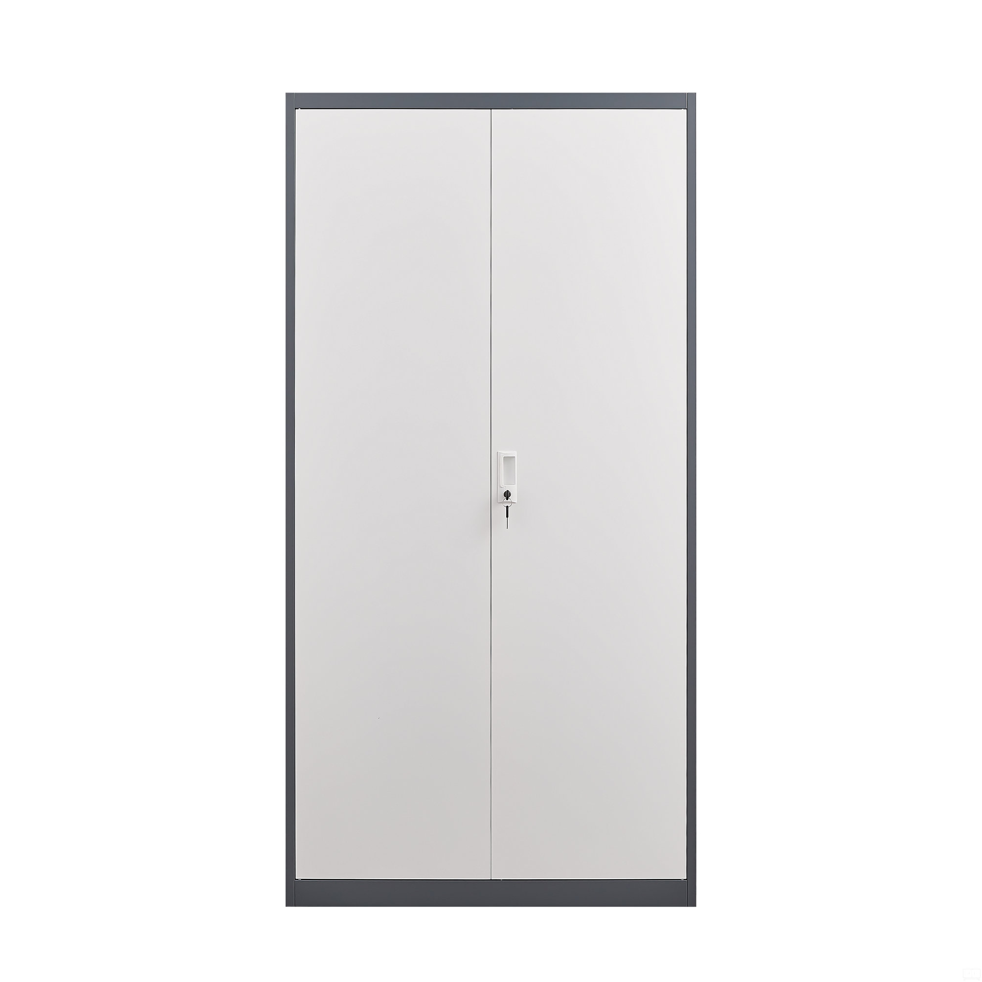 17 Stories Metal Large-Capacity Wardrobe With Hanging Rod And ...