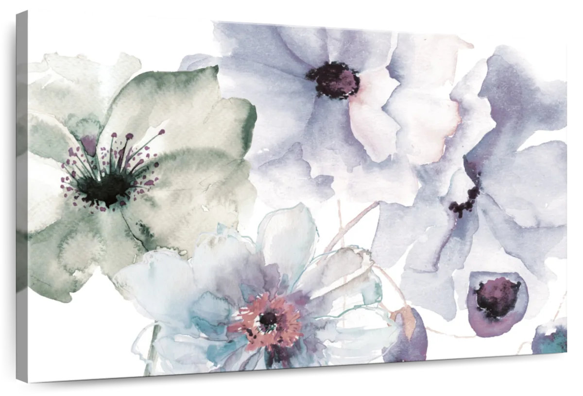 Lark Manor™ Harnek Flowering Blue Hues II | Wayfair