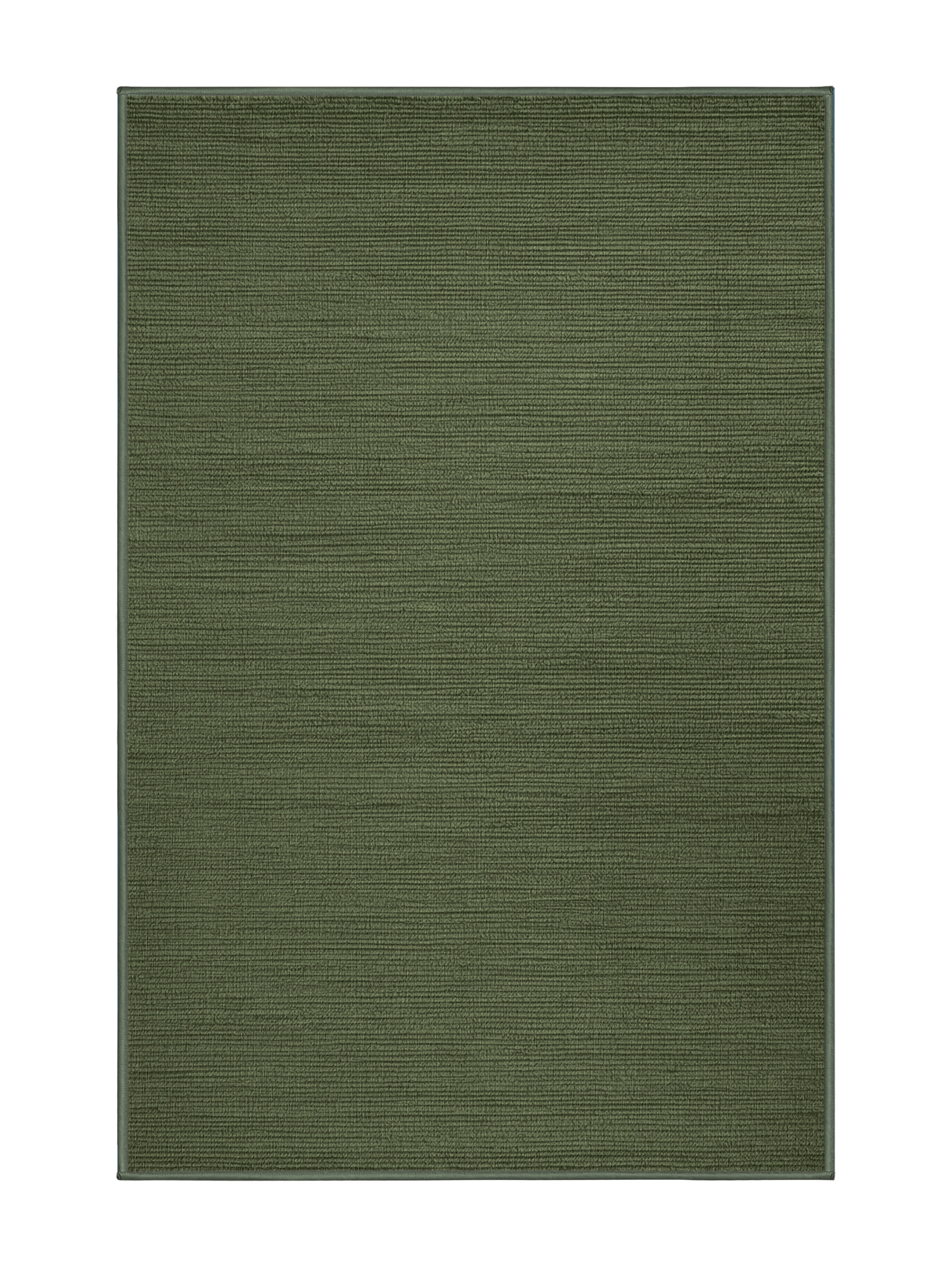 Wildon Home® Machine Washable Solid Green Area Rug | Wayfair