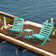Highland Dunes Alexeya Plastic Folding Adirondack Chair & Reviews | Wayfair