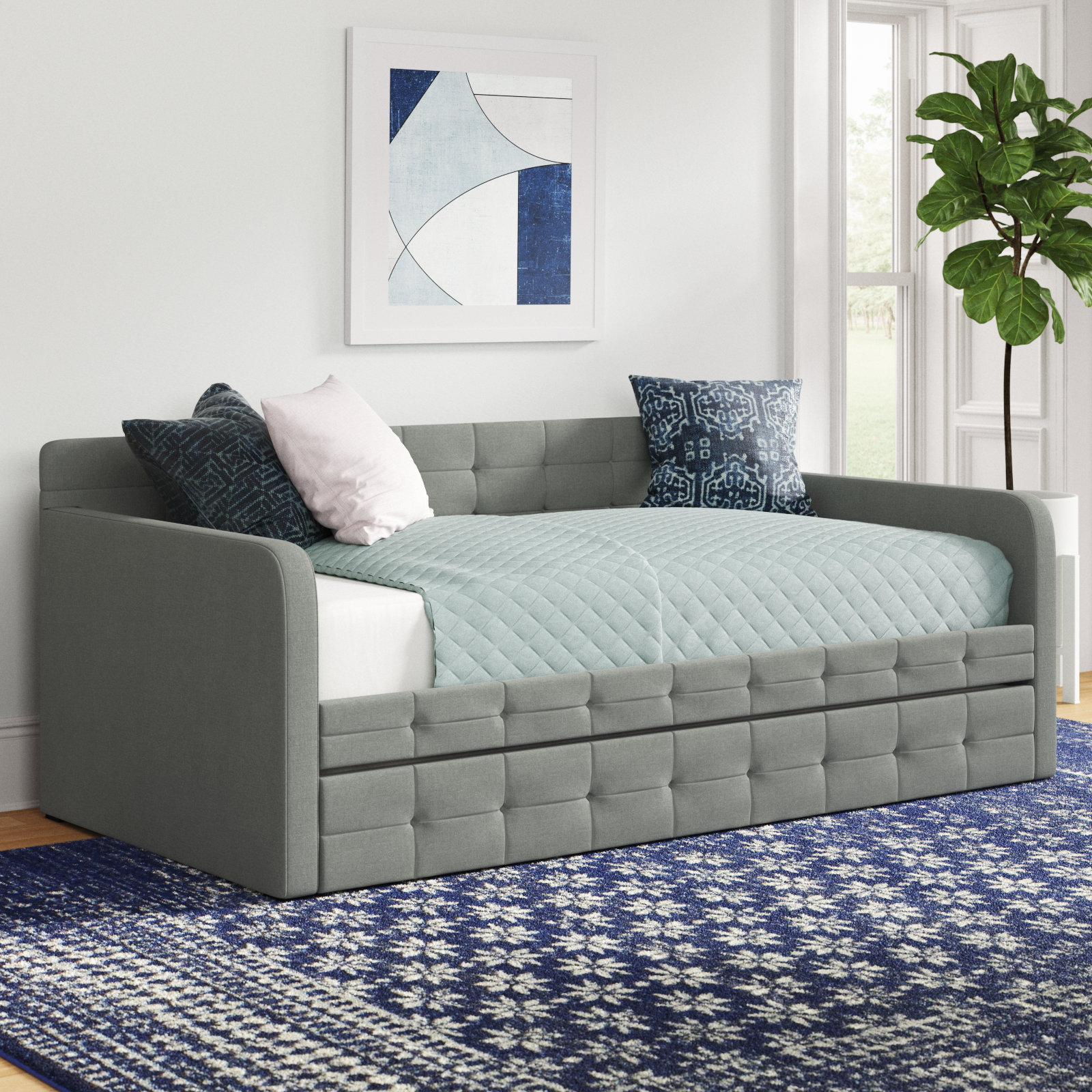 Wade Logan Chandell Twin Daybed with Trundle & Reviews - Wayfair Canada