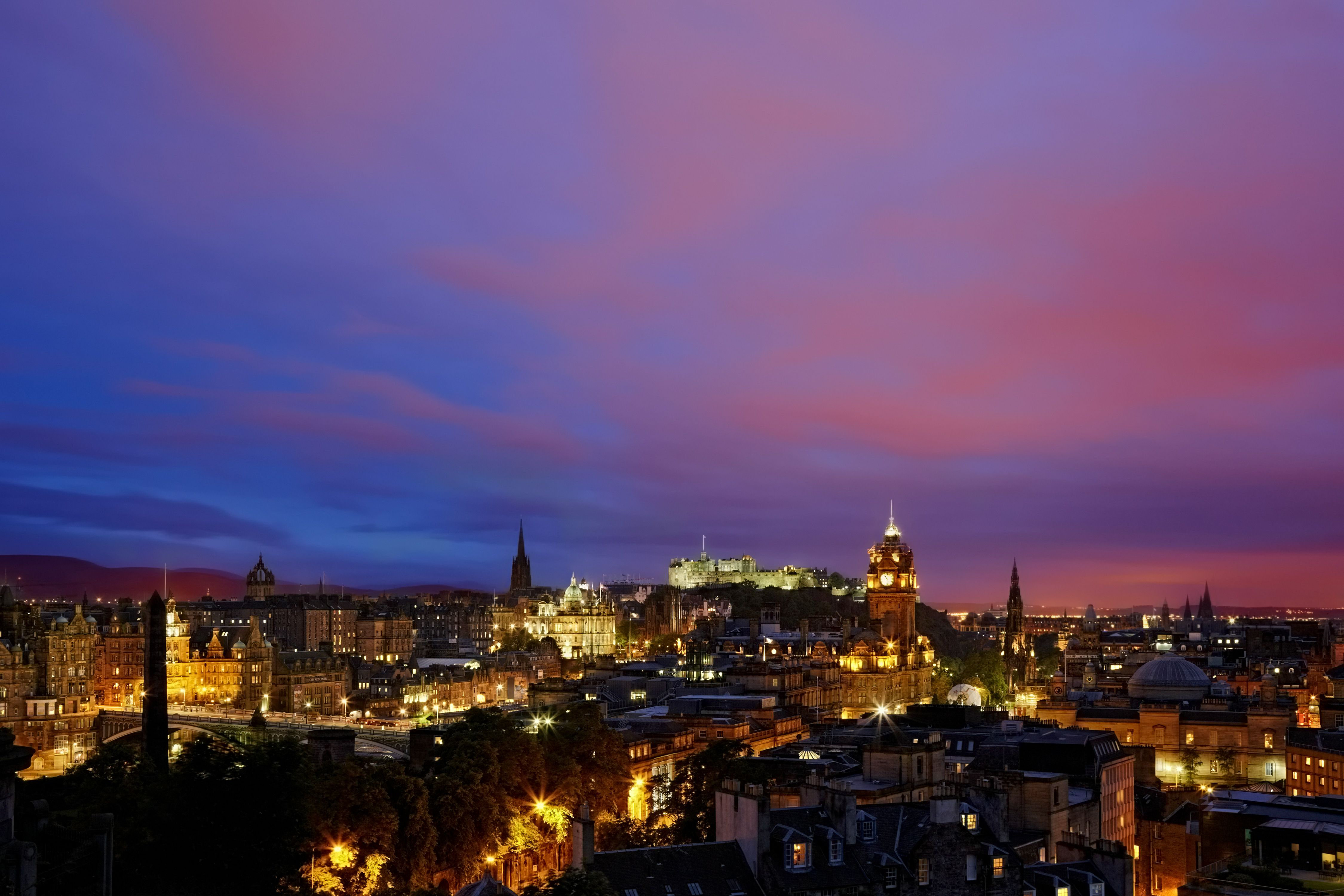 Ebern Designs Burko " Edinburgh, Scotland " by Zhuzhu | Wayfair