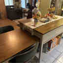 Kingstown Home Spadina Kitchen Island with Solid + Manufactured Wood ...