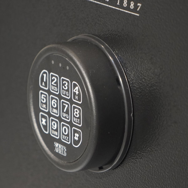 Sports Afield Home Defense 4-Gun Fireproof Electronic Lock Gun Safe ...