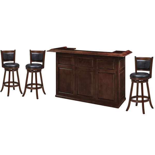RAM Game Room 72'' Bar Set with Three Stools By RAM Game Room & Reviews ...