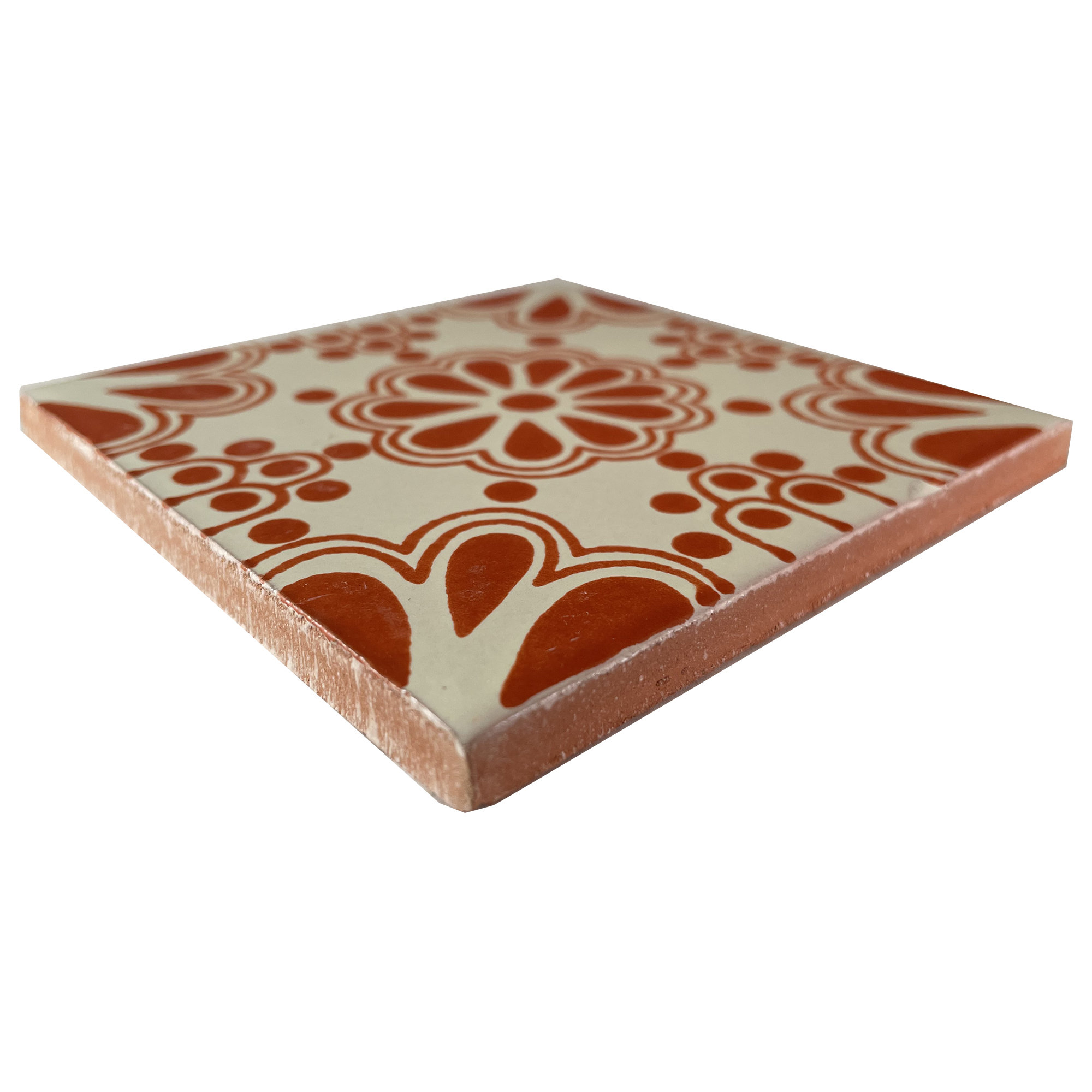 Fine Crafts Imports 4.2" x 4.2" 9pcs TalaMex Terracotta Bouquet Mexican ...