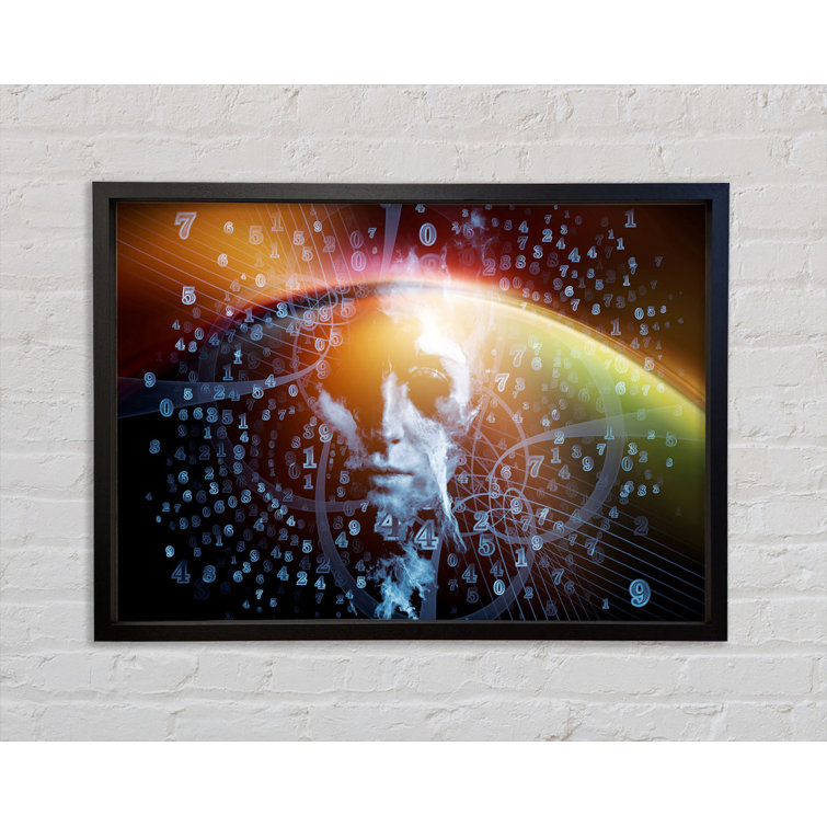 Bright Star Fibonacci - Single Picture Frame Art Prints on Canvas ...