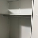 Latitude Run® 36 Inch Wide Metal Wardrobe Cabinets Storage Cabinets ...