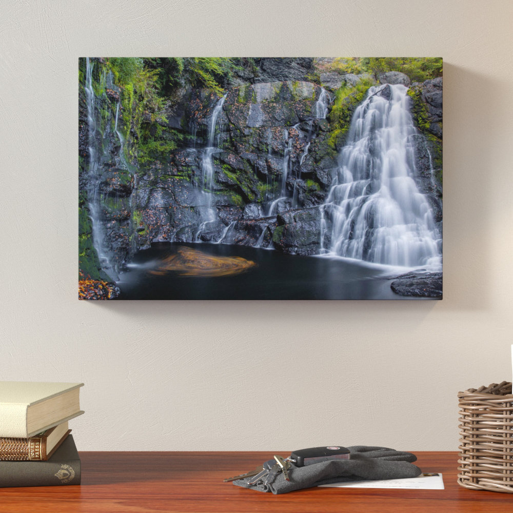 Loon Peak® 'Lower Raymondskill Falls' Photographic Print | Wayfair