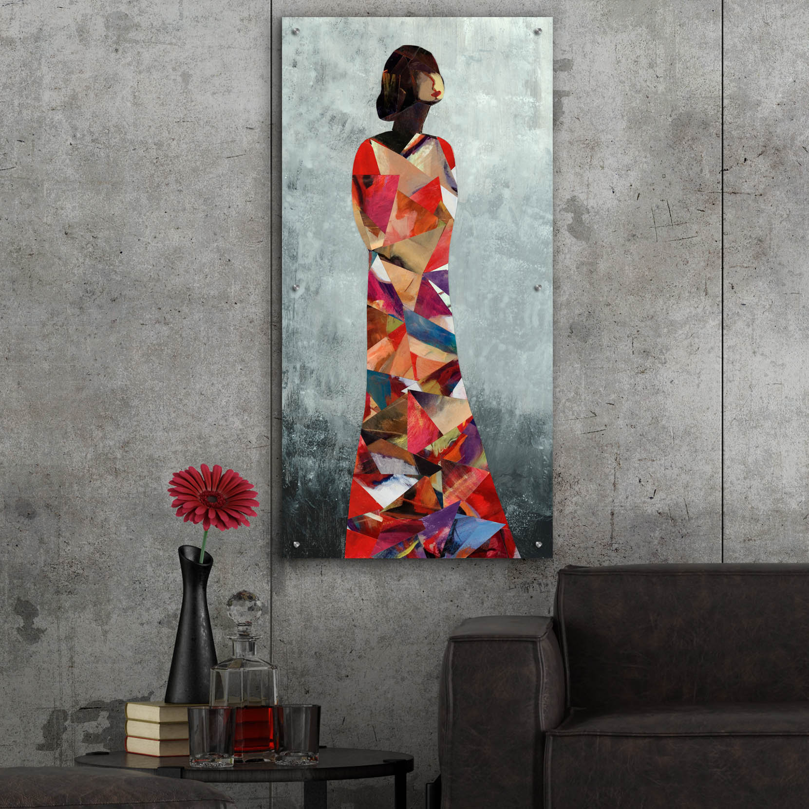 Red Barrel Studio® 'Couture Fashion 1' by Coco Good Acrylic Glass Wall ...