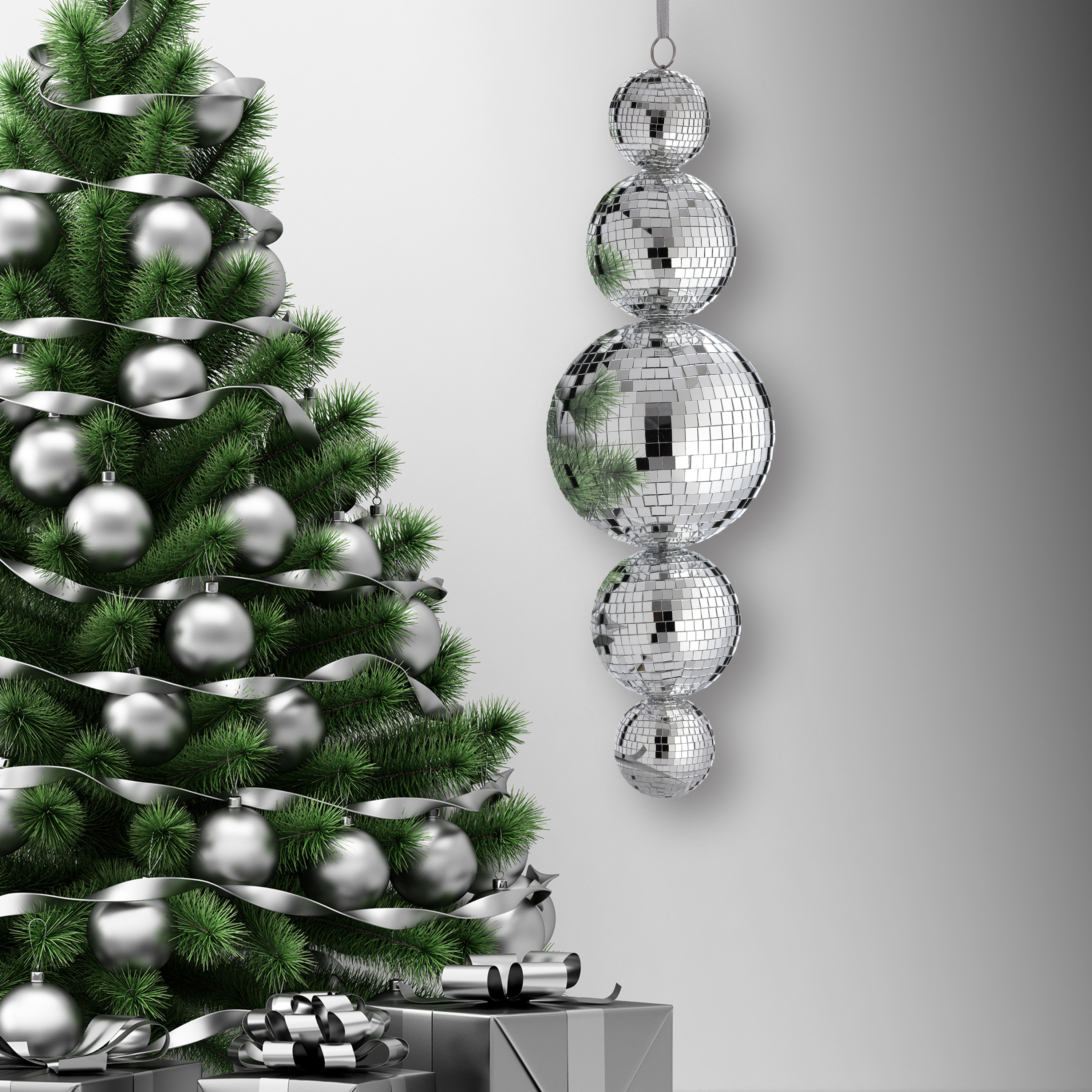 Regency International 22" Multi Mirror Ball Ornament Finial - Wayfair ...