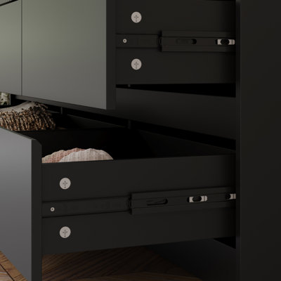 Wade Logan® Aurica 9 Drawer 63" W Dresser & Reviews | Wayfair